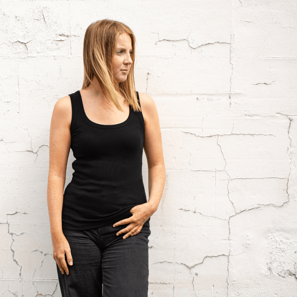 Women's Ribbed Vest 2x Pack - Red Torpedo