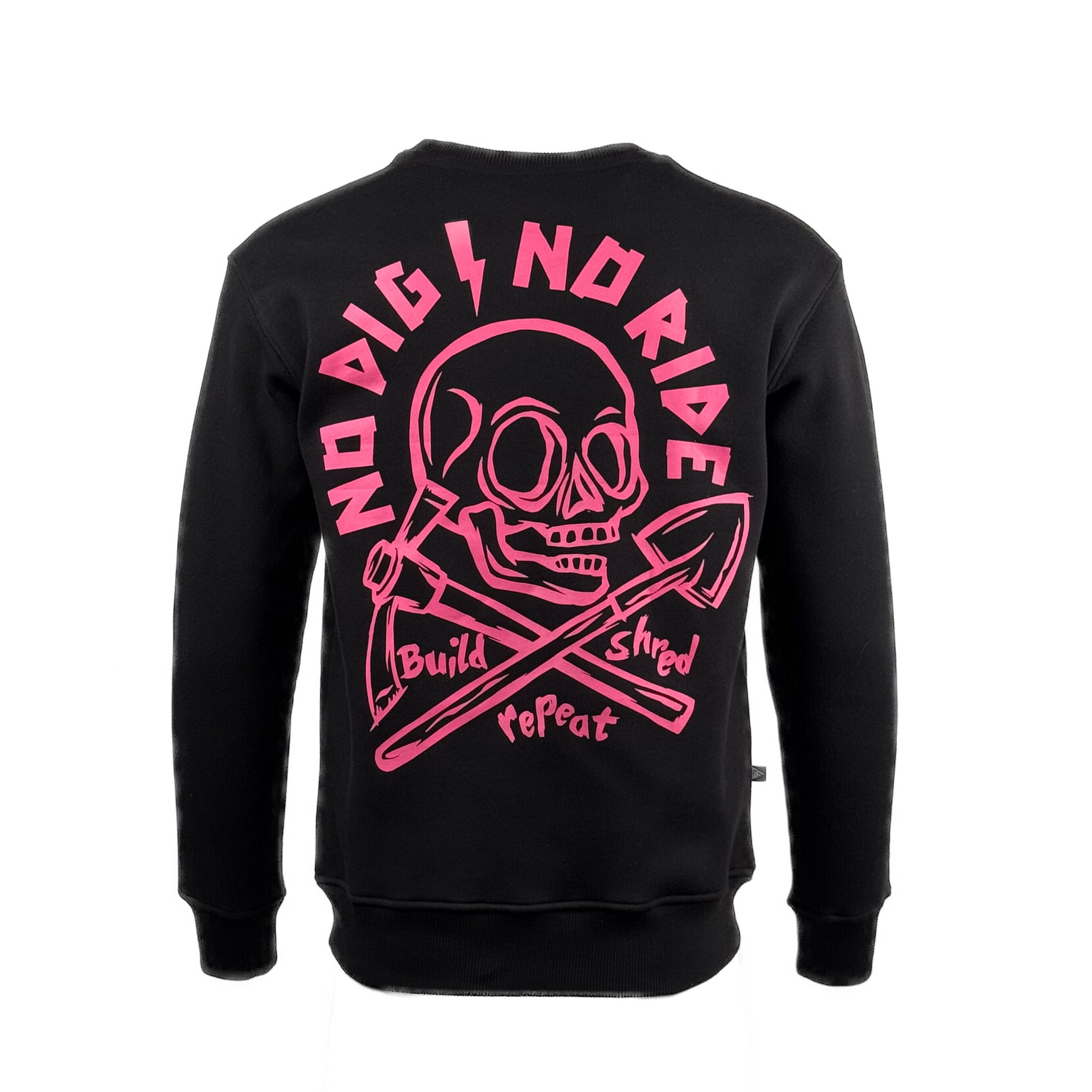 No Dig No Ride Sweatshirt - Red Torpedo